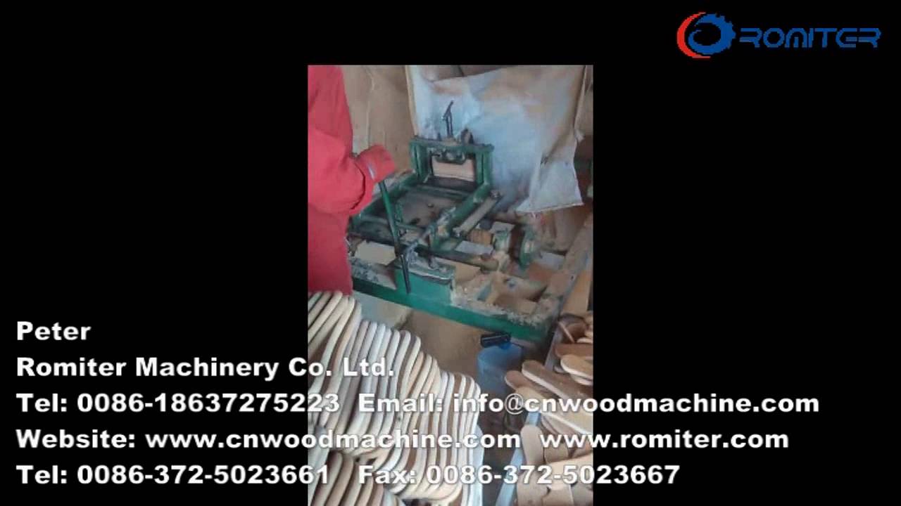 Manual Wooden Comb Tooth Making Machine-Romiter Machinery - YouTube