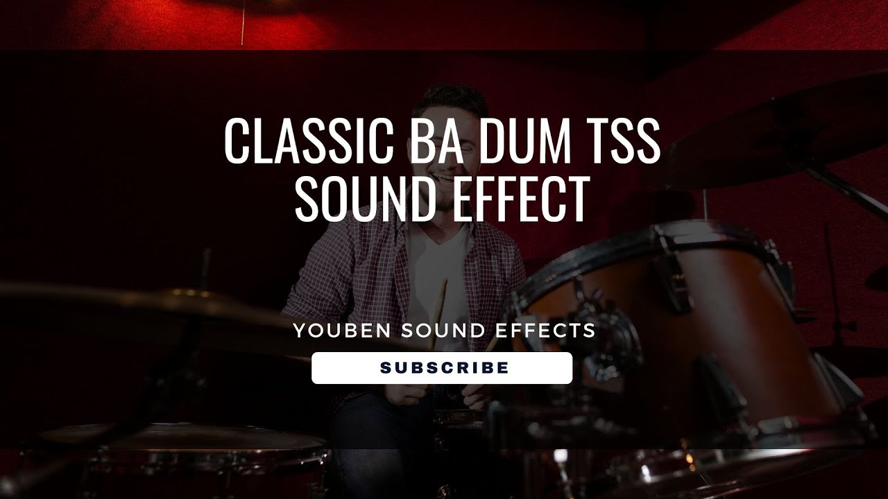 Classic Ba Dum Tss Sound Effect | Perfect for Joke Punchlines | High ...