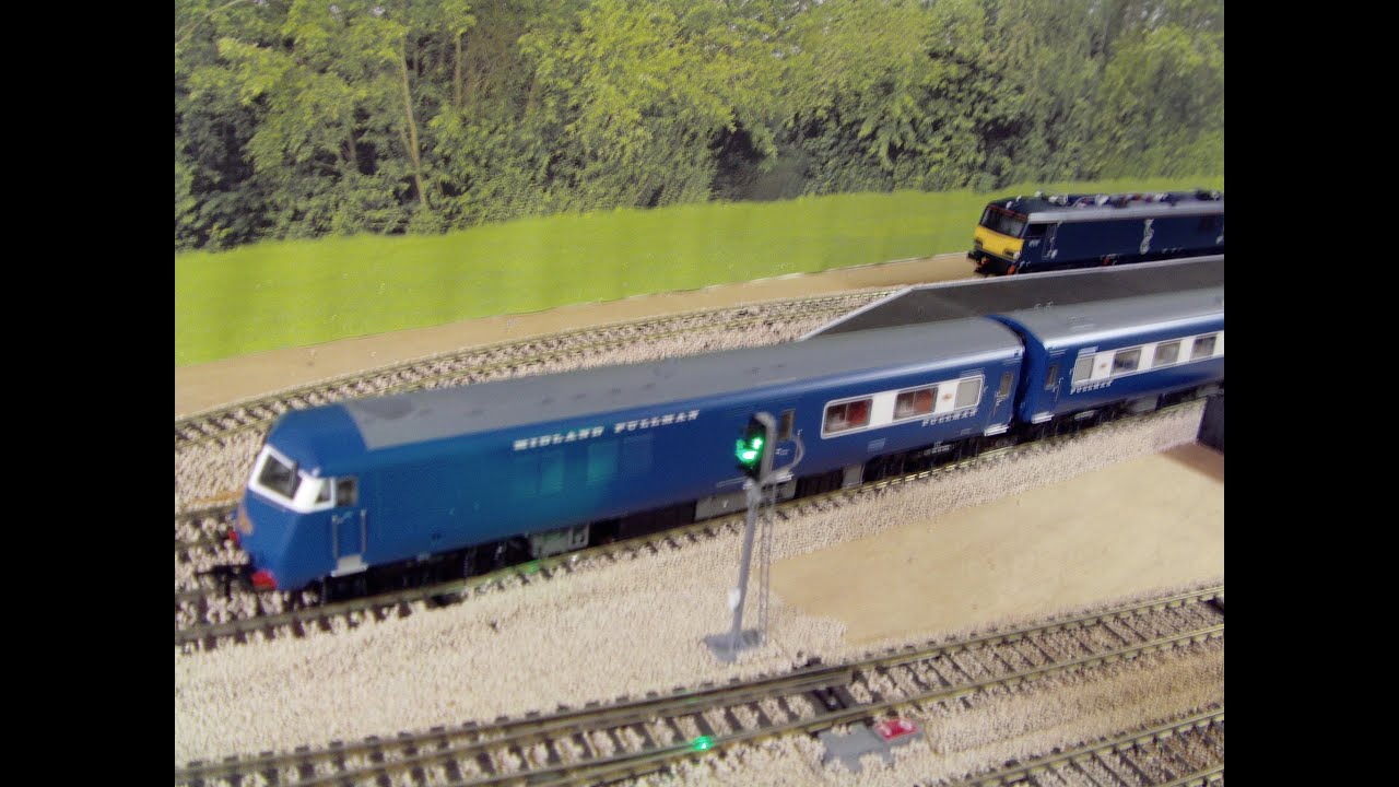 Model Railway Midland Pullman Complete - YouTube