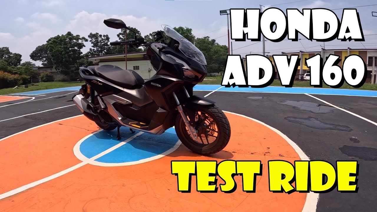 HONDA ADV 160 | Test ride - YouTube