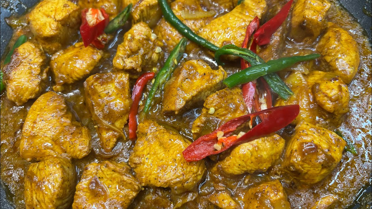 easy and quick chilli chicken breast recipe - YouTube