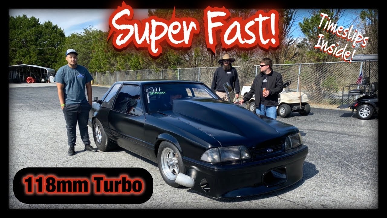 Turbo Mustang 118mm Turbo, new Personal Best - YouTube