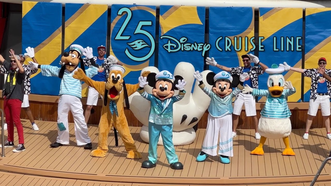 Disney Cruise Line's 25th Silver Anniversary at Sea - "Mickey's Sail-A ...