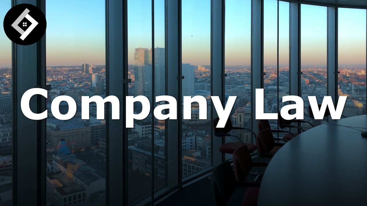 Introduction to Company Law | Full Lecture - YouTube