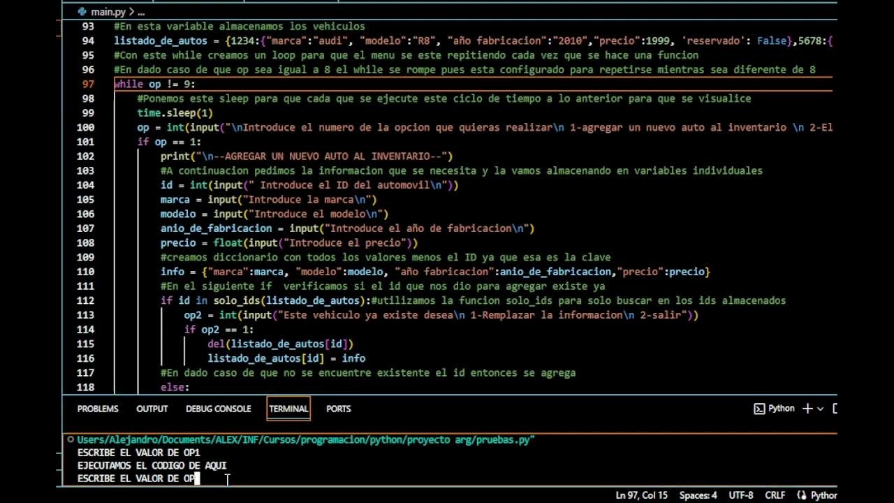 Proyecto básico completo - EXPLICACION - Python - YouTube