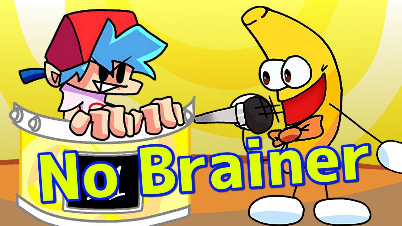 【FNF】Friday Night Funkin No Brainer FanMade（No Brainer） - YouTube