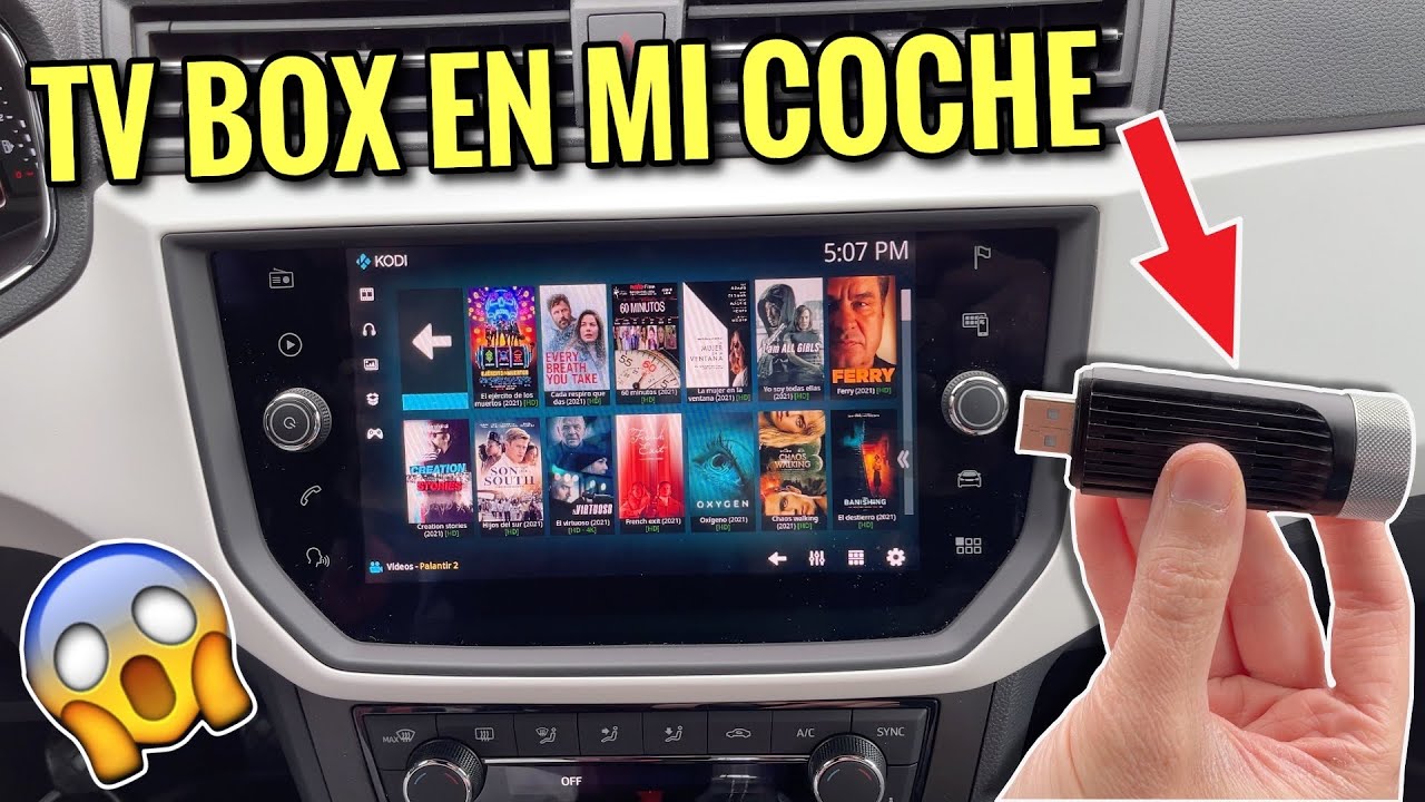 Con ESTO tengo un Android TV BOX 📺 en la pantalla de mi COCHE 🚗 - YouTube