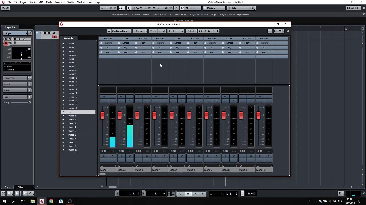 První kroky v Cubase (Elements 9.5) - YouTube