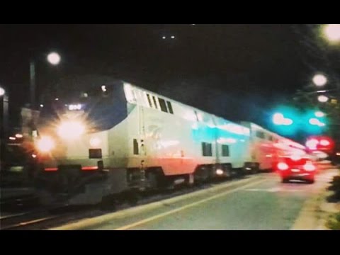 Amtrak P053-22 AutoTrain P40DC 814 & 815 very nice K5LA horn ...