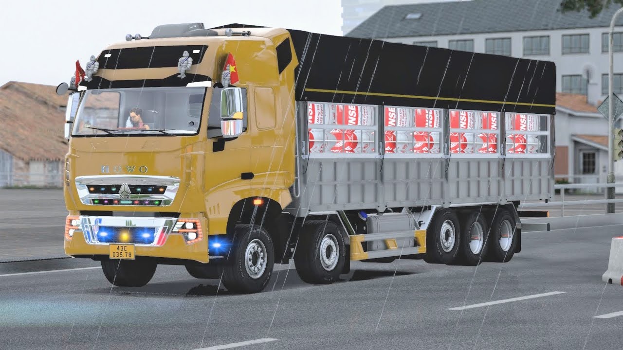 ETS 2 - Nhận Xe Howo A7 5 Chân Đời Mới - Tiến Tùng BTS - YouTube