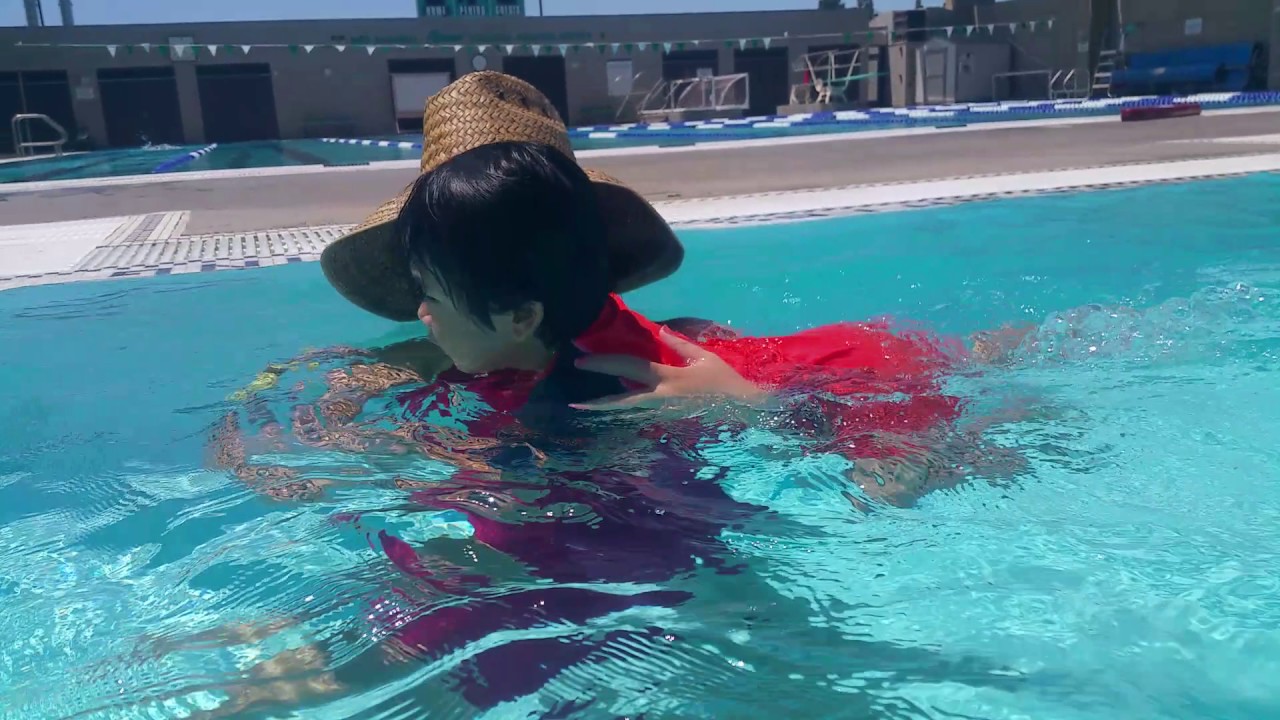 Jiro's swimming lesson @ Ned Baumer Miramar College - YouTube