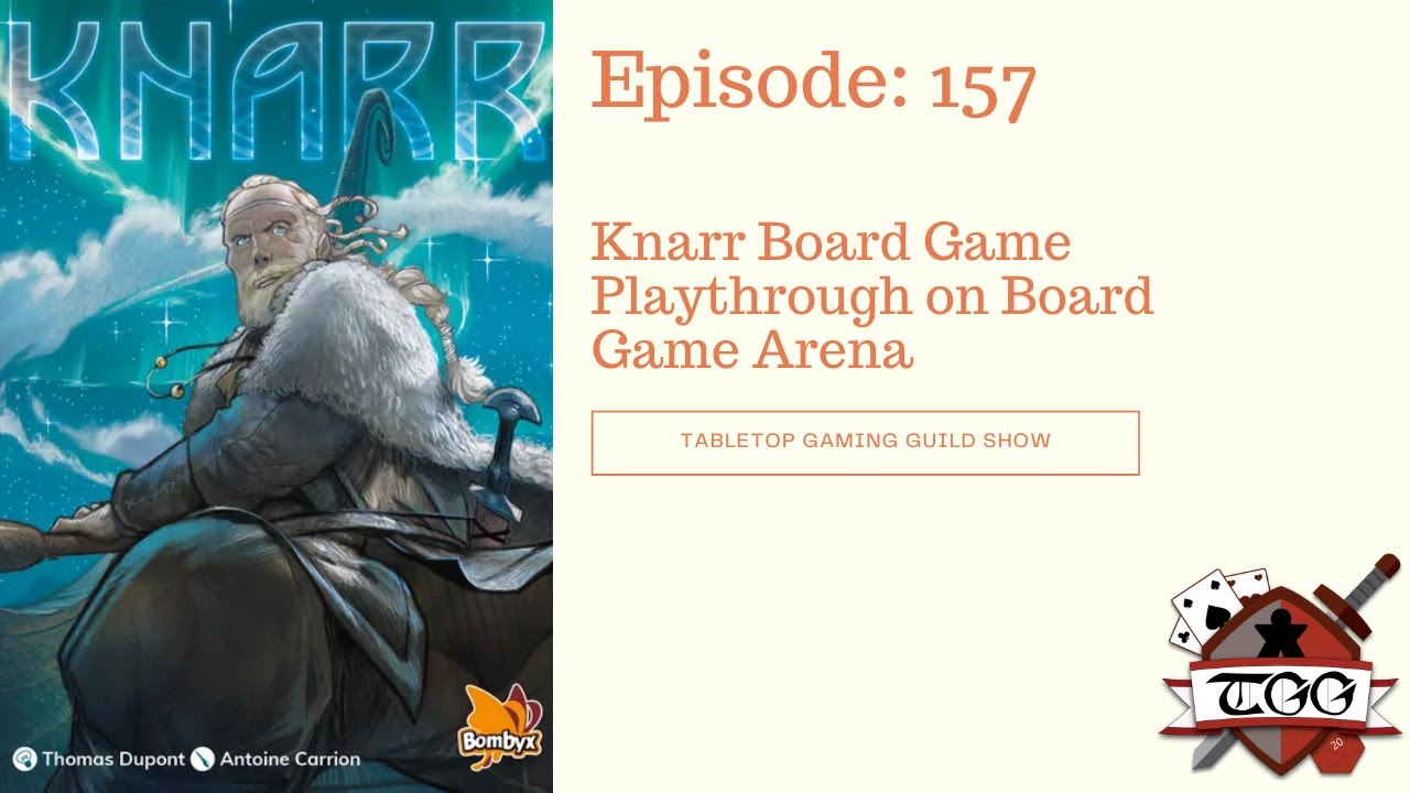 Knarr Board Game Playthrough on Board Game Arena - YouTube