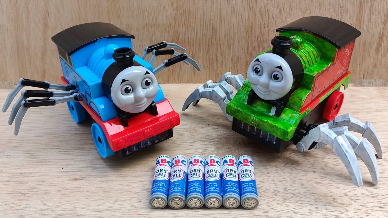 unboxing dan merakit mainan kereta coco charles,kereta laba-laba,kereta ...