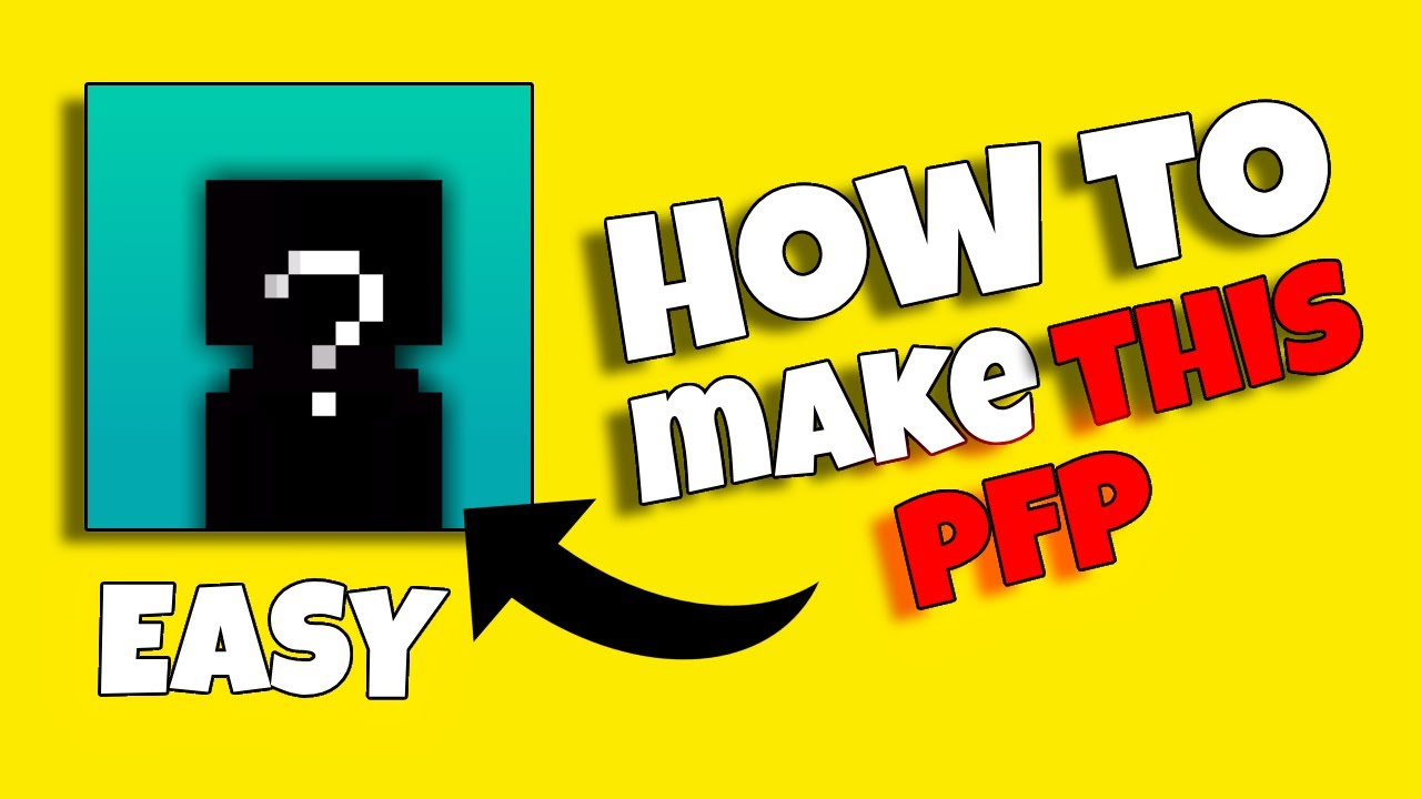 How to make a Minecraft PFP/LOGO in Android || Easiest way to make a ...