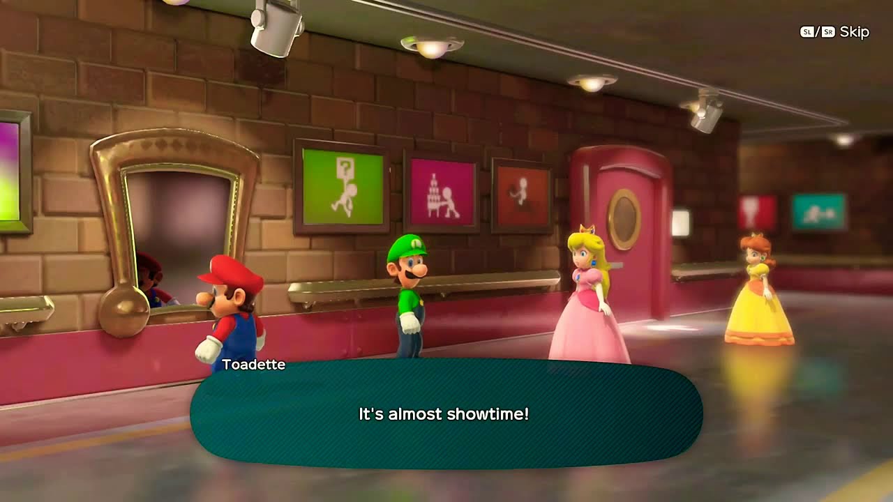 Super Mario Party - Sound Stage. (Intro - With Mario, Luigi, Peach and ...