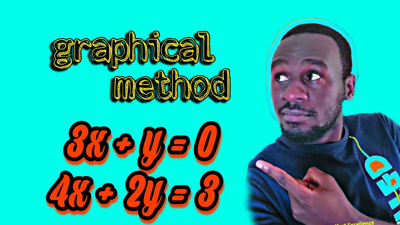 Simultaneous equations | Graphical method - YouTube