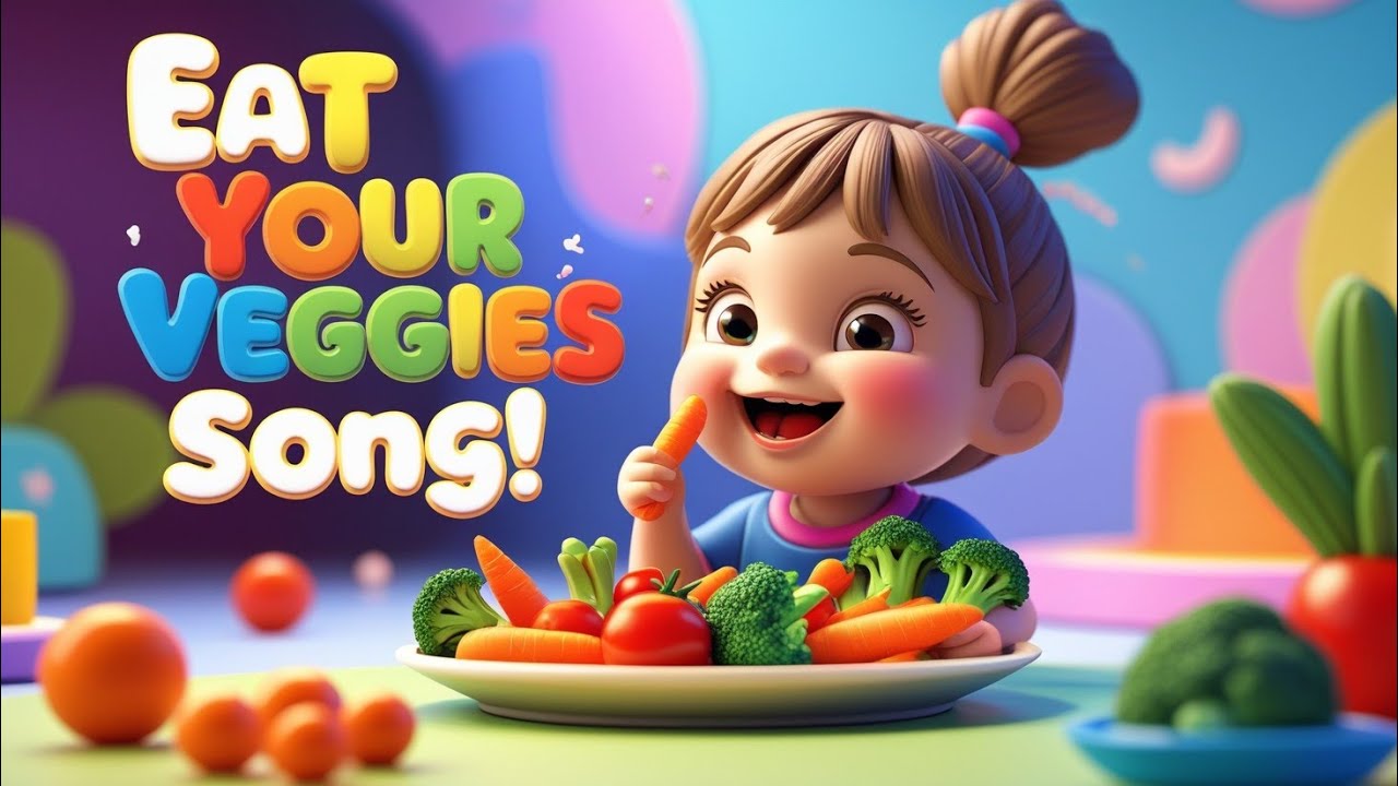 Eat Your Veggies Song | Fun & Catchy Preschool Song for Kids! - YouTube