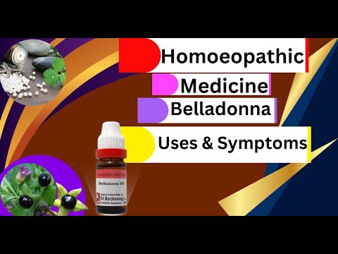 Belladonna Homeopathic Medicine || Belladonna 30 | Belladonna 200 uses ...