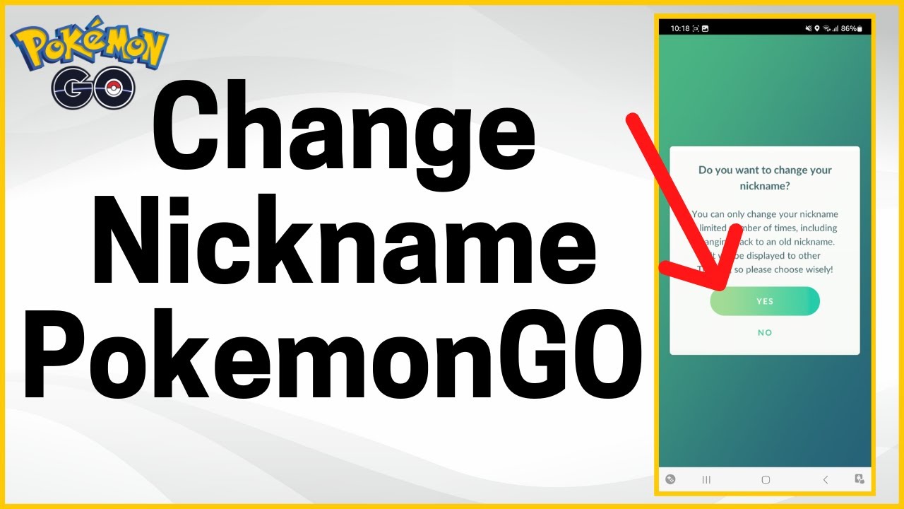 How to Change Nickname on Pokemon Go (2023) - YouTube