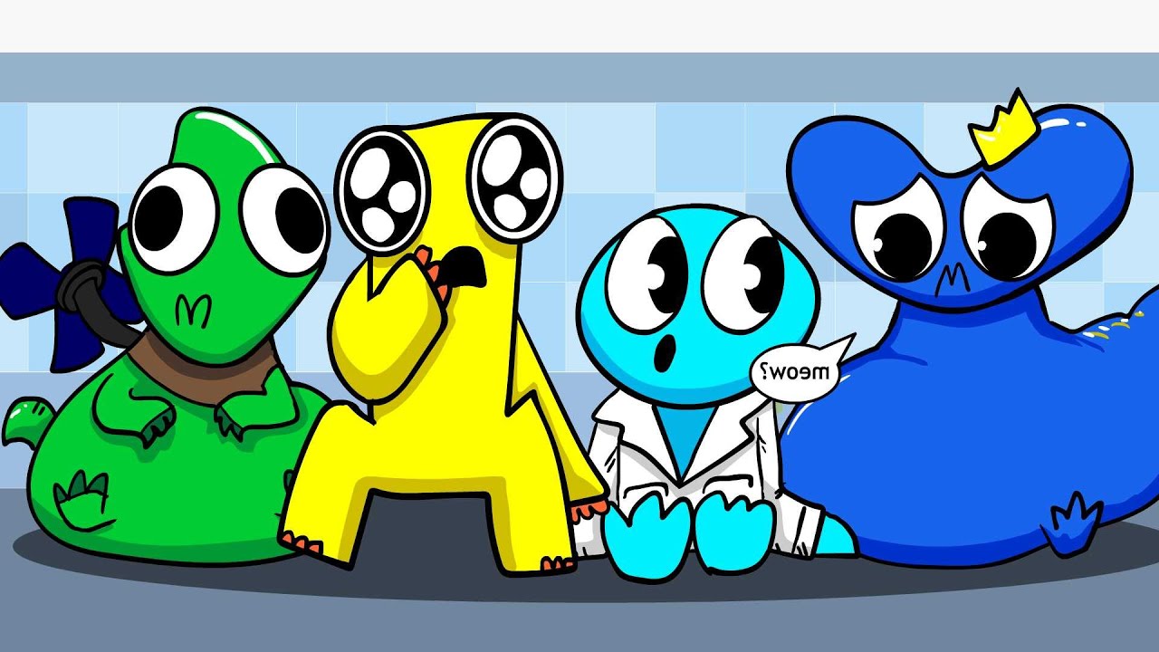 Rainbow Friends, But the ROLES are REVERSED?! 2 / Zai zai meow meow ...