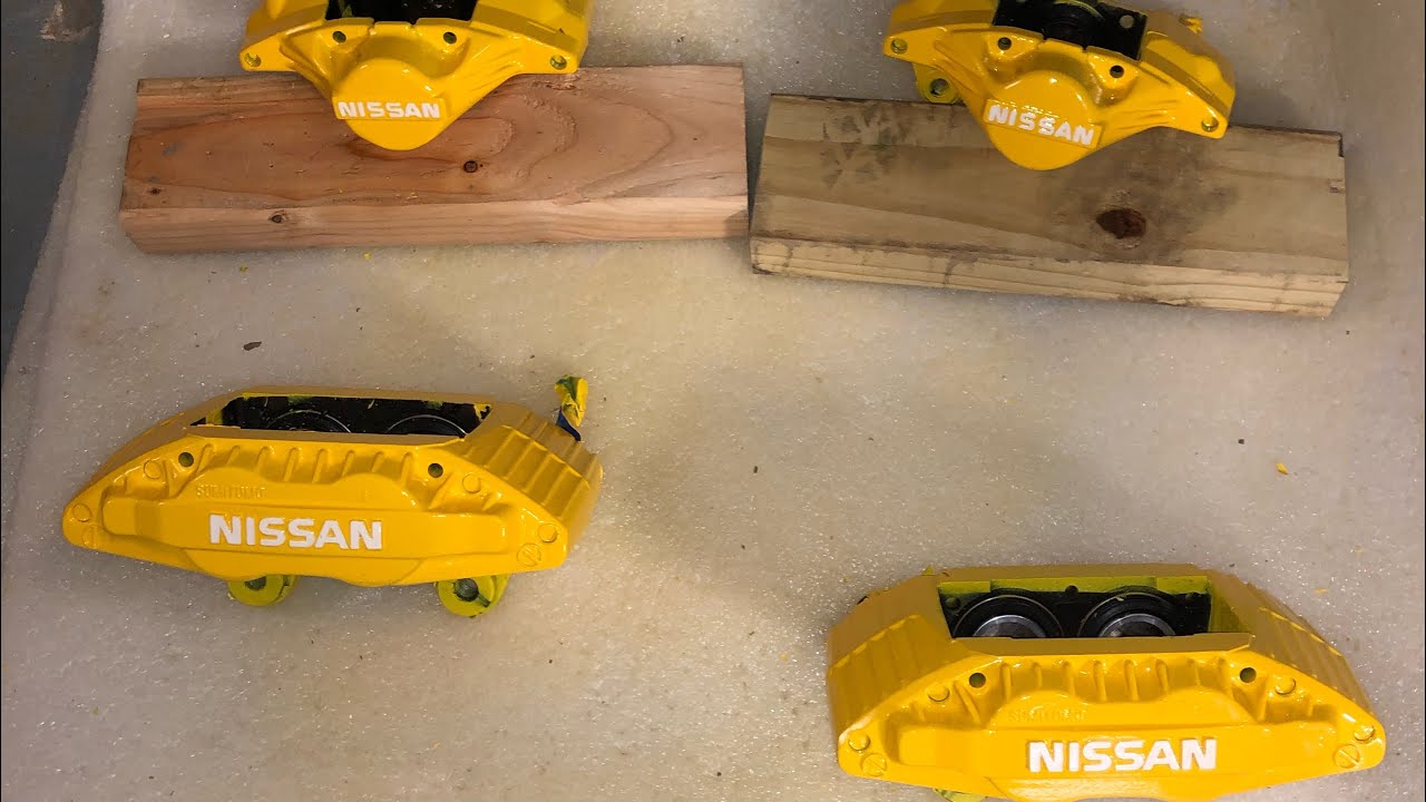 How To Paint And Rebuild Your Brake Calipers! Z32 Brakes For My Silvia ...