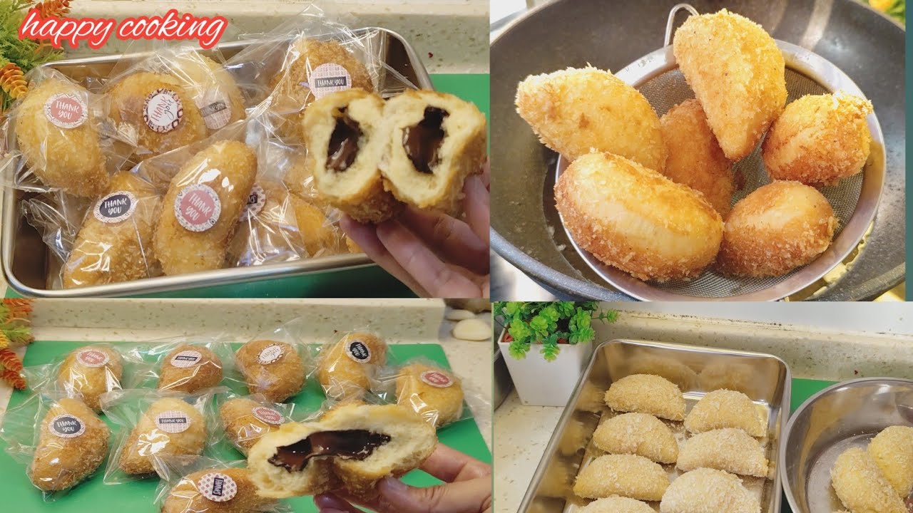 MASIH PANAS LANGSUNG LUDES ‼️ RESEP ROTI GORENG TERMUDAH ANTI GAGAL ...