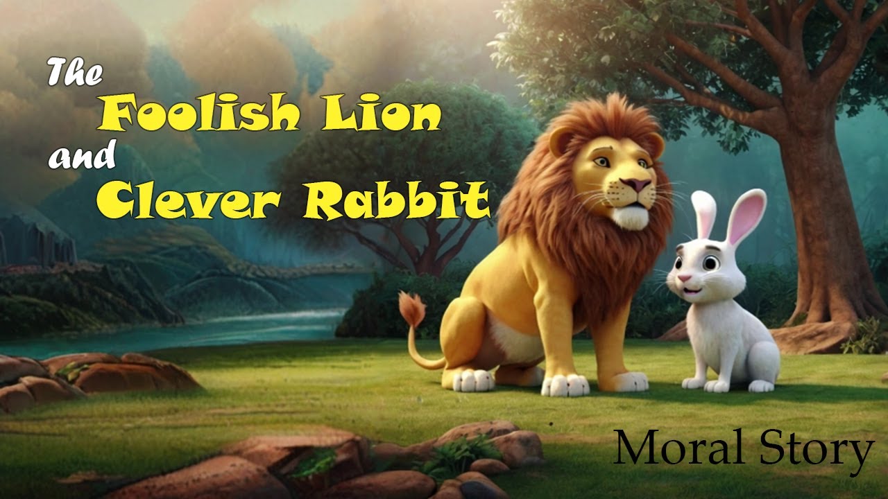 The Foolish Lion And The Clever Rabbit | Bedtime Stories | English ...