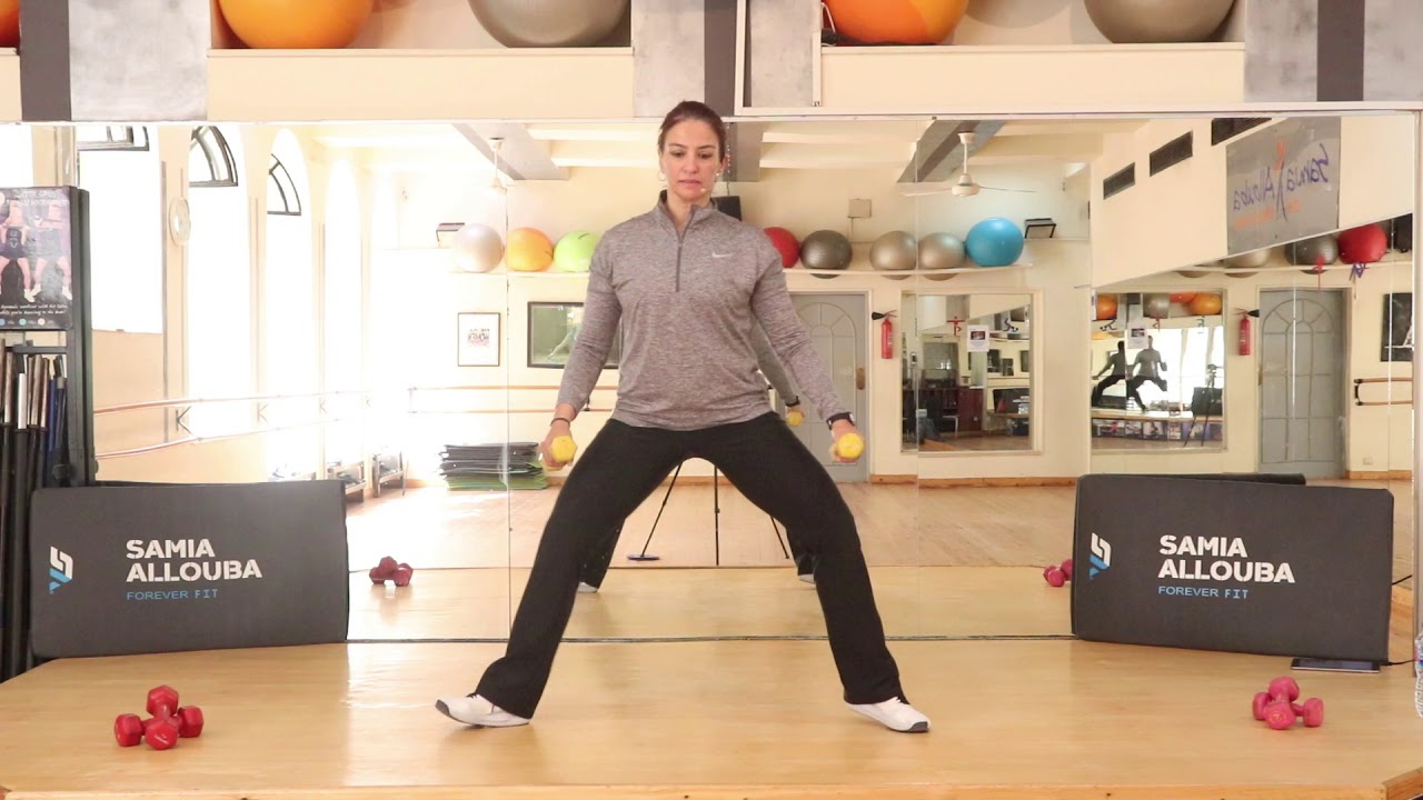 Samia Allouba online classes || Tabata Class - YouTube