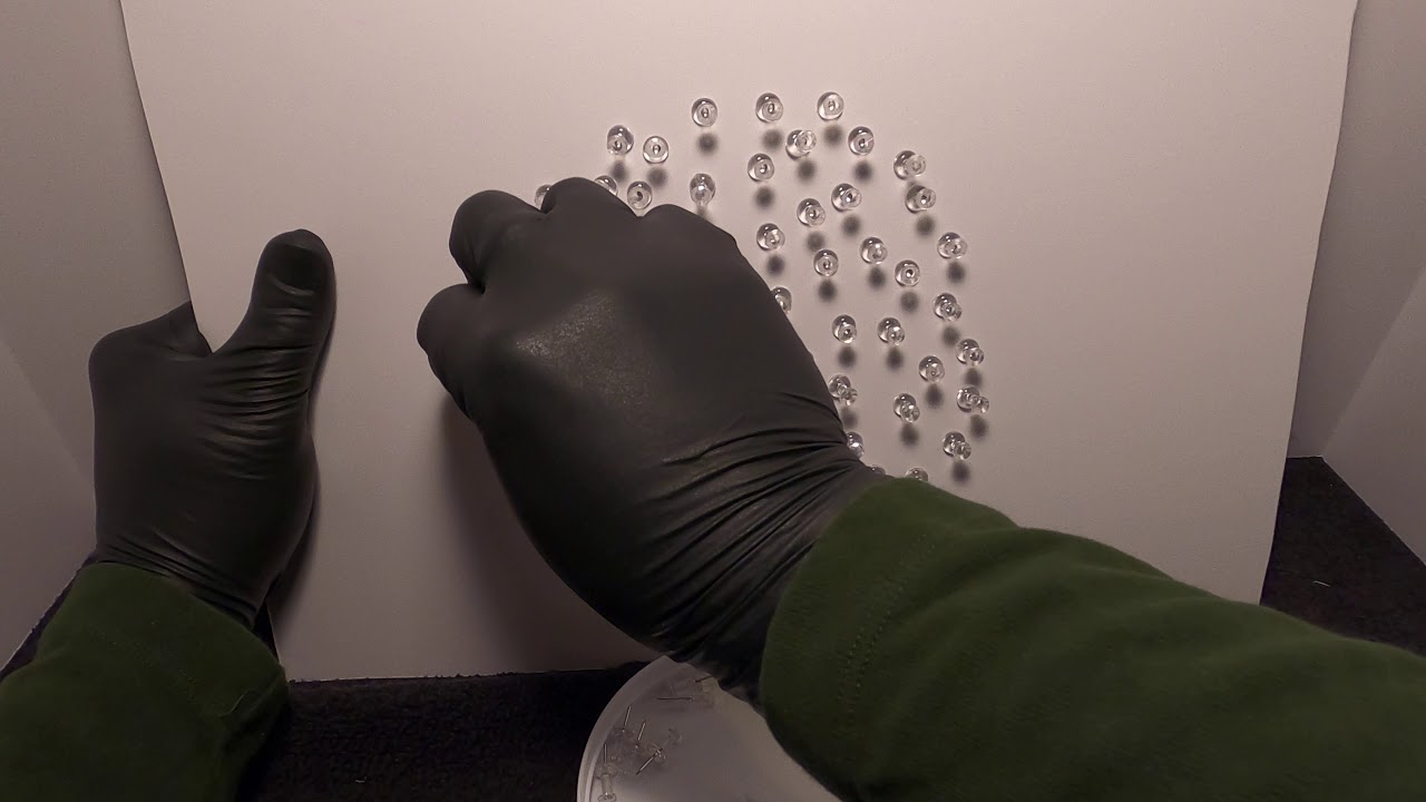 I DO THINGS 100 TIMES! - I push 100 push pins into foam board - YouTube