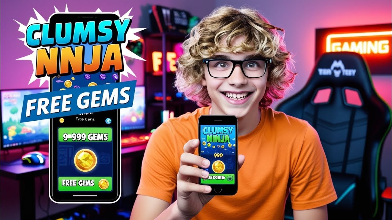 How To Get GEMS in Clumsy Ninja FAST 2024 (iOS & Android) Clumsy Ninja ...