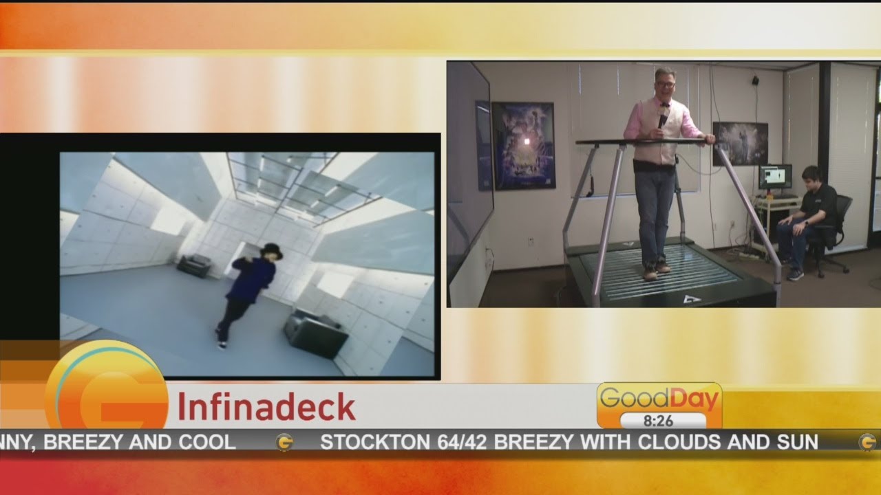 Infinadeck! - YouTube