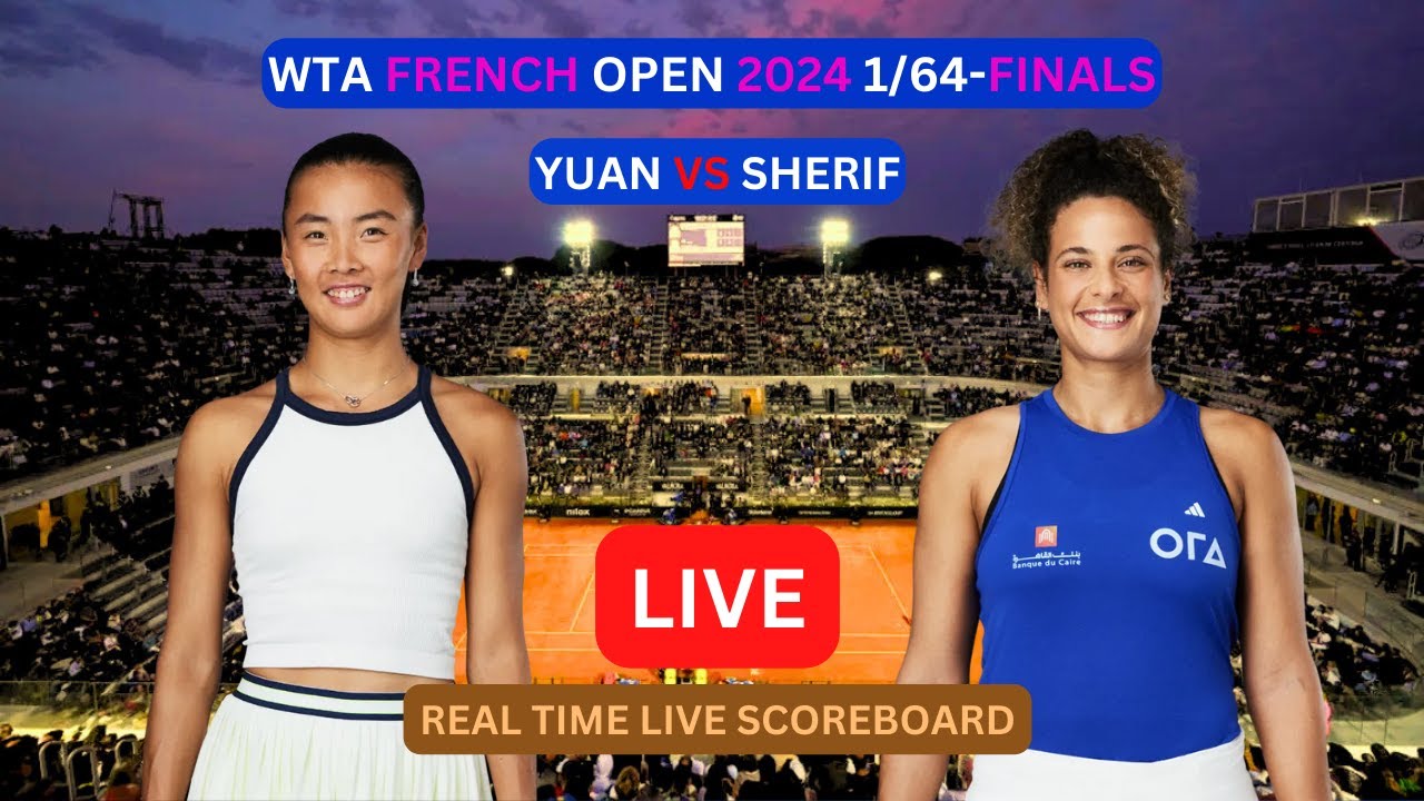 Yue Yuan Vs Mayar Sherif LIVE Score UPDATE Today Women's Tennis 2024 ...