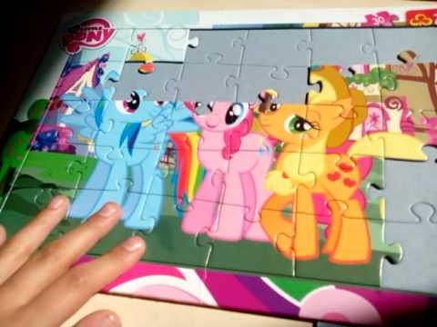 Puzzle my little pony - YouTube
