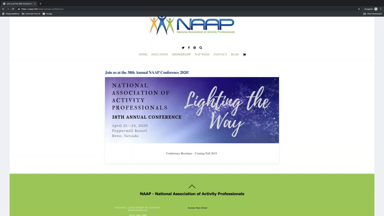 NAAP Membership Benefits & Website Tour - YouTube
