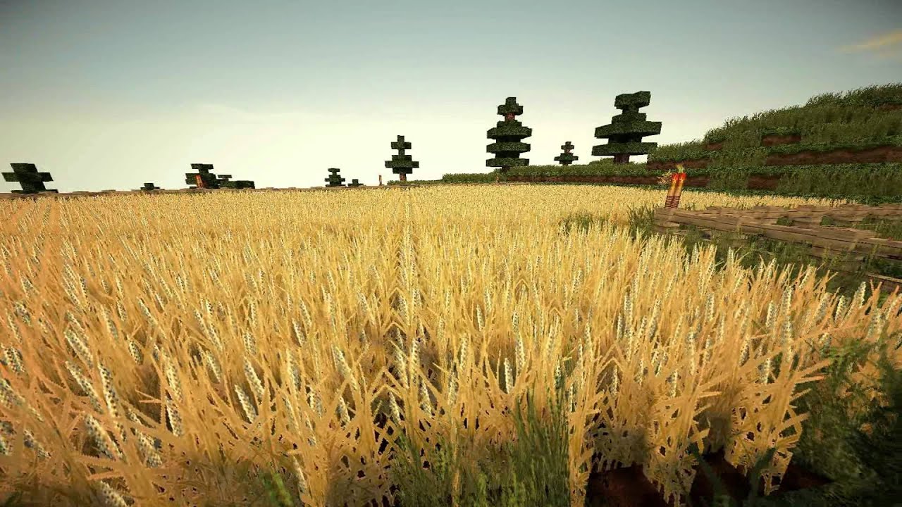 Minecraft: máy "xử lý" lúa nhanh nhất thế giới - YouTube