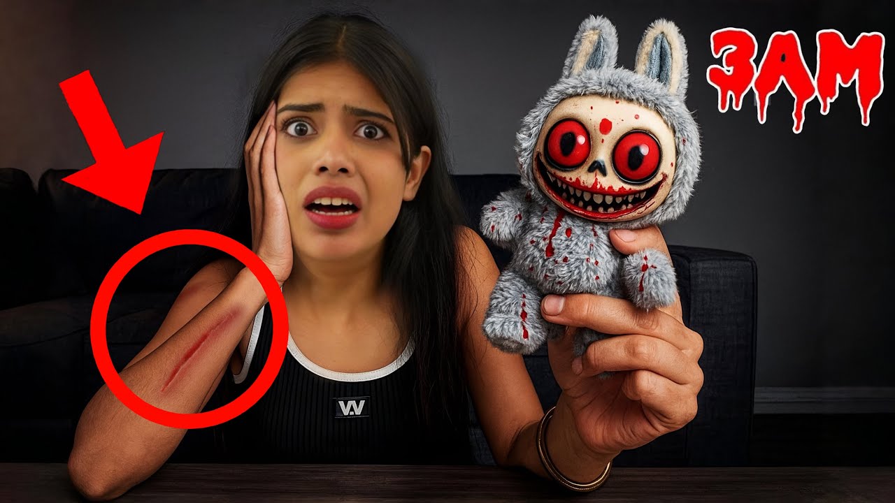 I performed the Haunted Labubu Ritual at 3 a.m.!! *it moved* - YouTube