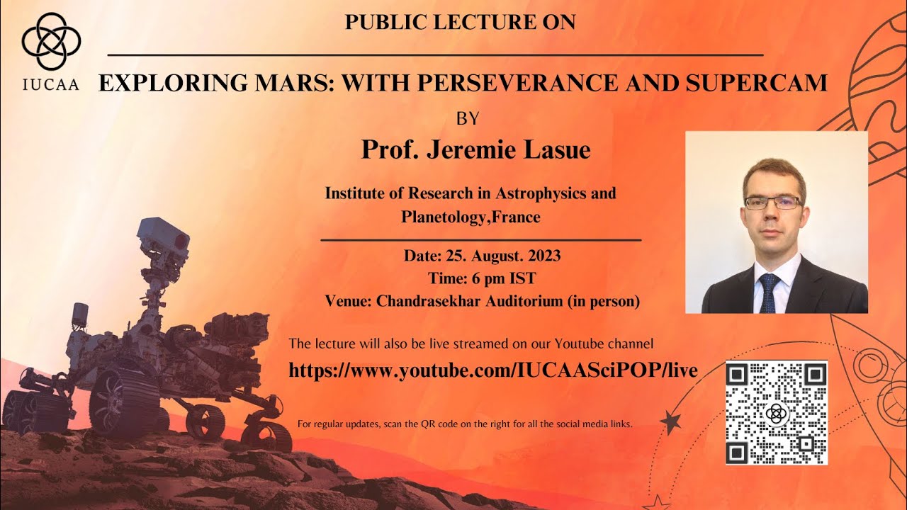 EXPLORING MARS: WITH PERSEVERANCE AND SUPERCAM - YouTube