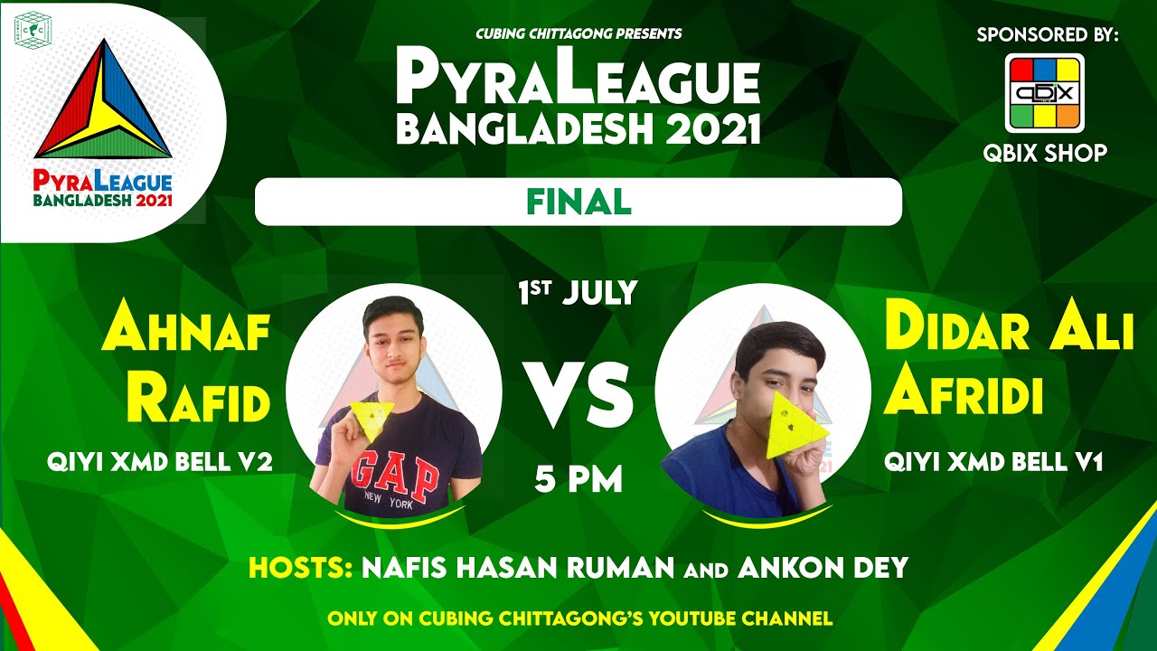 PyraLeague Bangladesh 2021 || Final || Ahnaf Rafid vs Didar Ali Afridi ...
