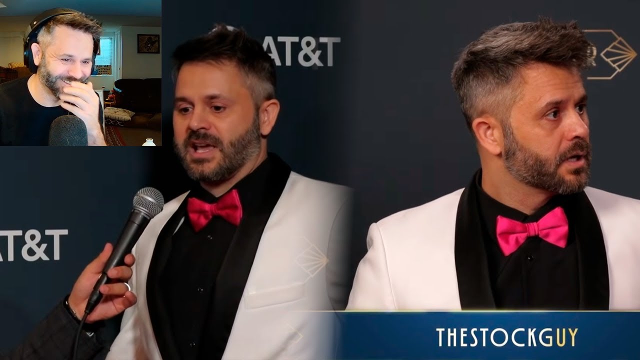 REACTING TO MY INTERVIEW ON THE RED CARPET AT THE STREAMER AWARDS - YouTube