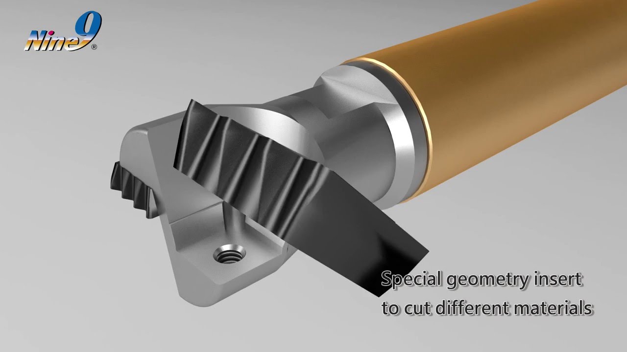 Nine9 NC Helix Drill_Helical Interpolation - YouTube