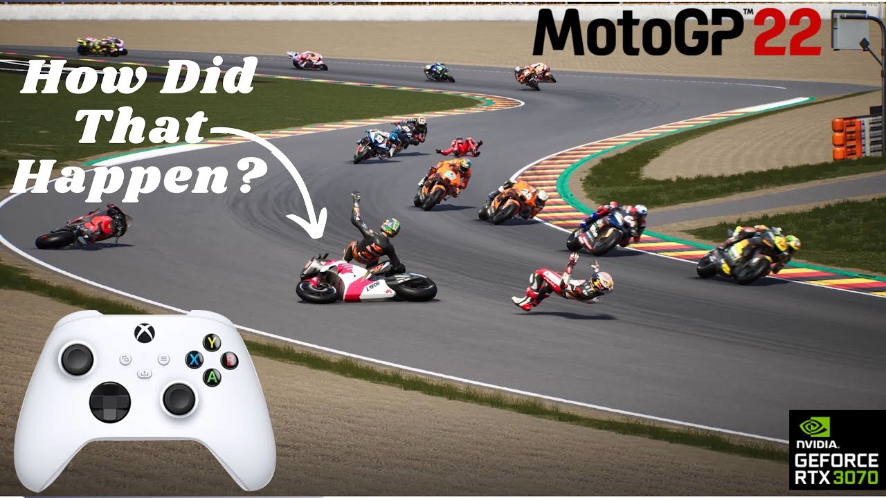 MotoGP 22 Gameplay On Xbox Series X Controller HD60FPS - YouTube