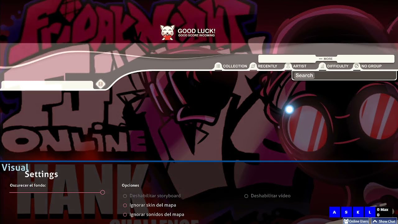 Reviewing an osu skin Osu!mania - WhiteCat (1.0) 『Andere's Edit ...