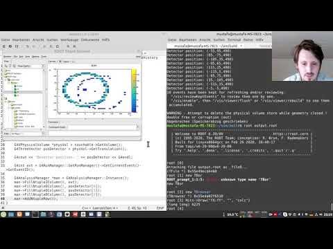 Geant4 Tutorial 8: Storing Hits in ROOT File - YouTube