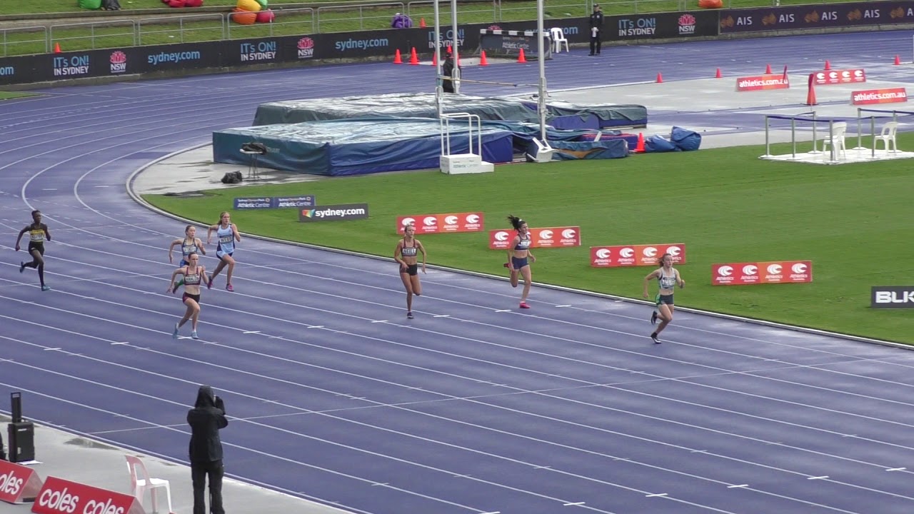 200m U14W H2 Chelsea Scolyer 25.83 -0.9 Australian Athletics ...