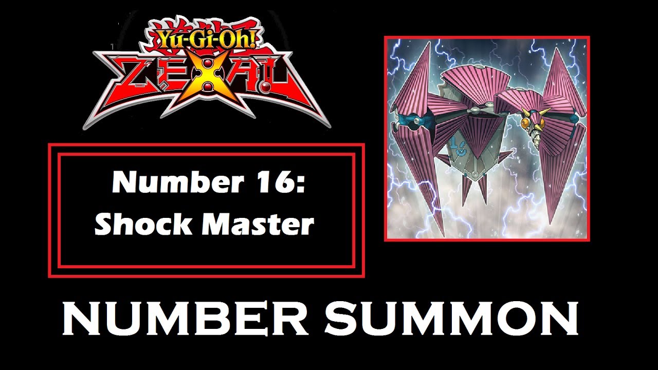 Yu-Gi-Oh! Zexal | Number 16: Shock Master Summon - YouTube