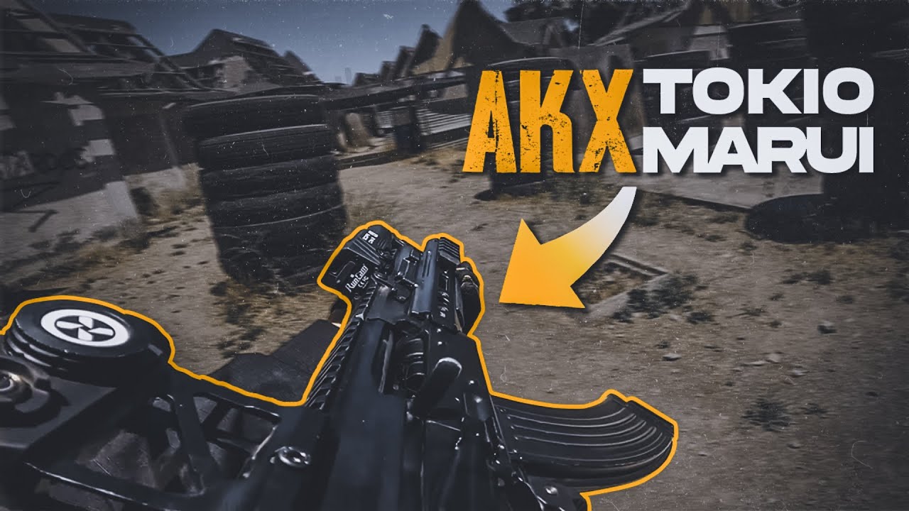 AKX tokyo marui - AIRSOFT CQB CHILE - YouTube