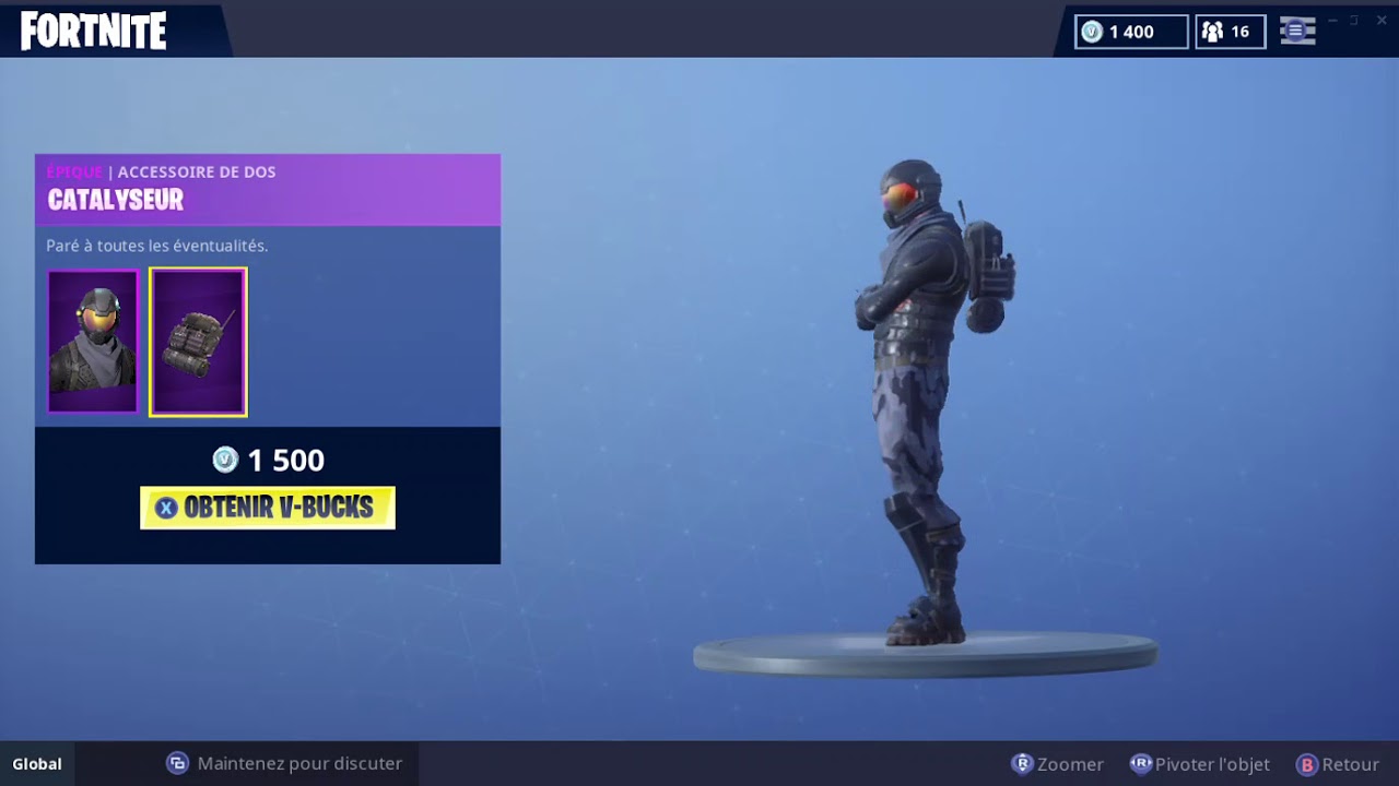 BOUTIQUE FORTNITE DU 15 SEPTEMBRE (AGENT REBELLE EST DE RETOUR) - YouTube