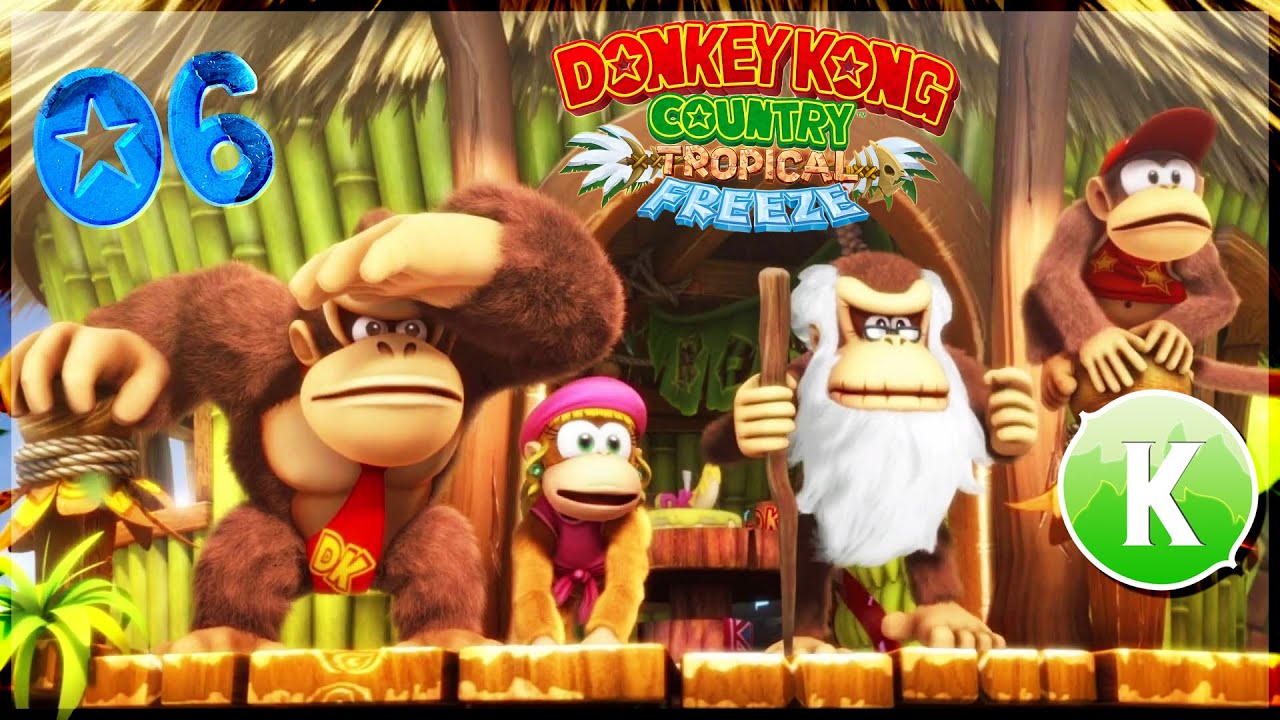 [Live Play] DKC: Tropical Freeze | Episode 06 - Kana_Mojo - YouTube