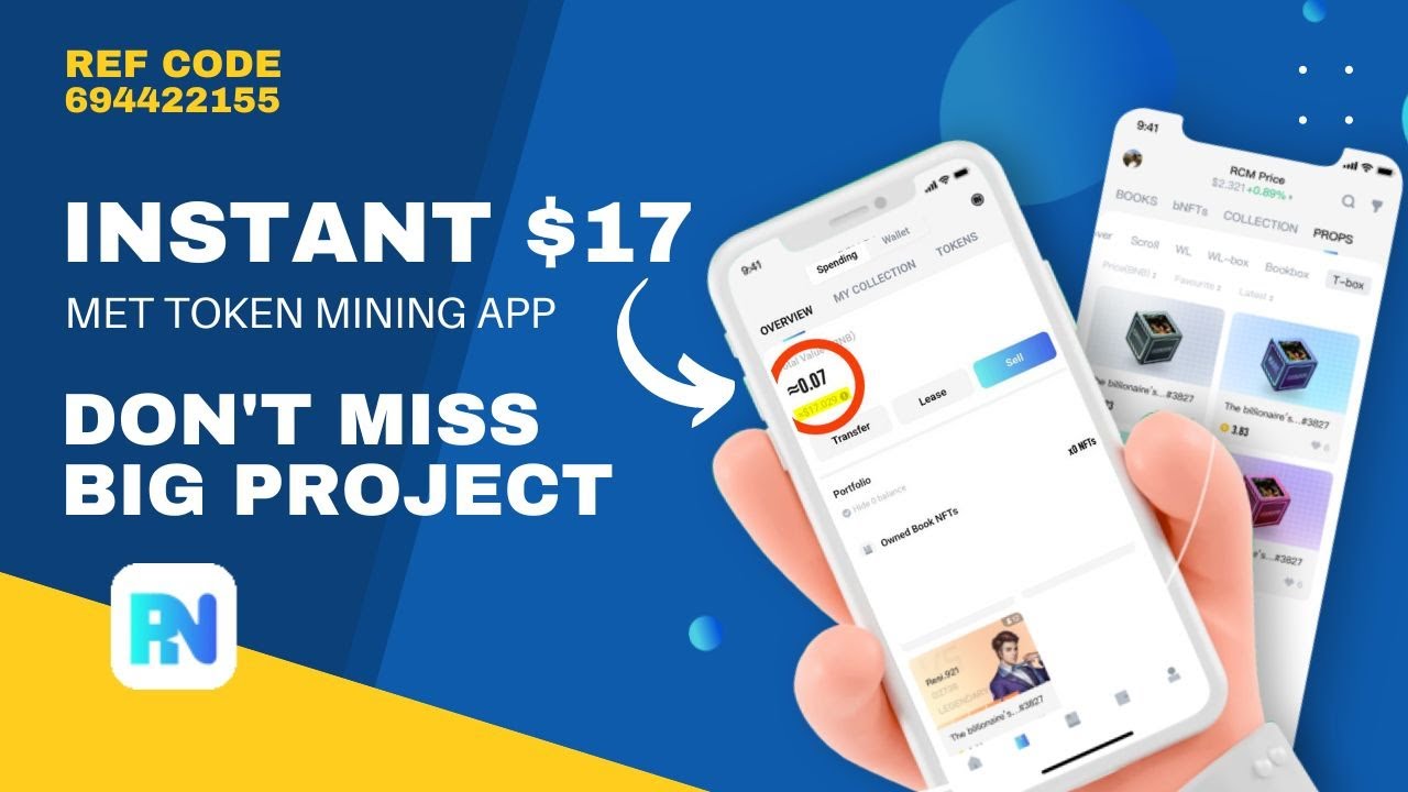 Rean2N Ai Miner | New Mining App | Big Airdrop | Crypto Loot | Best ...