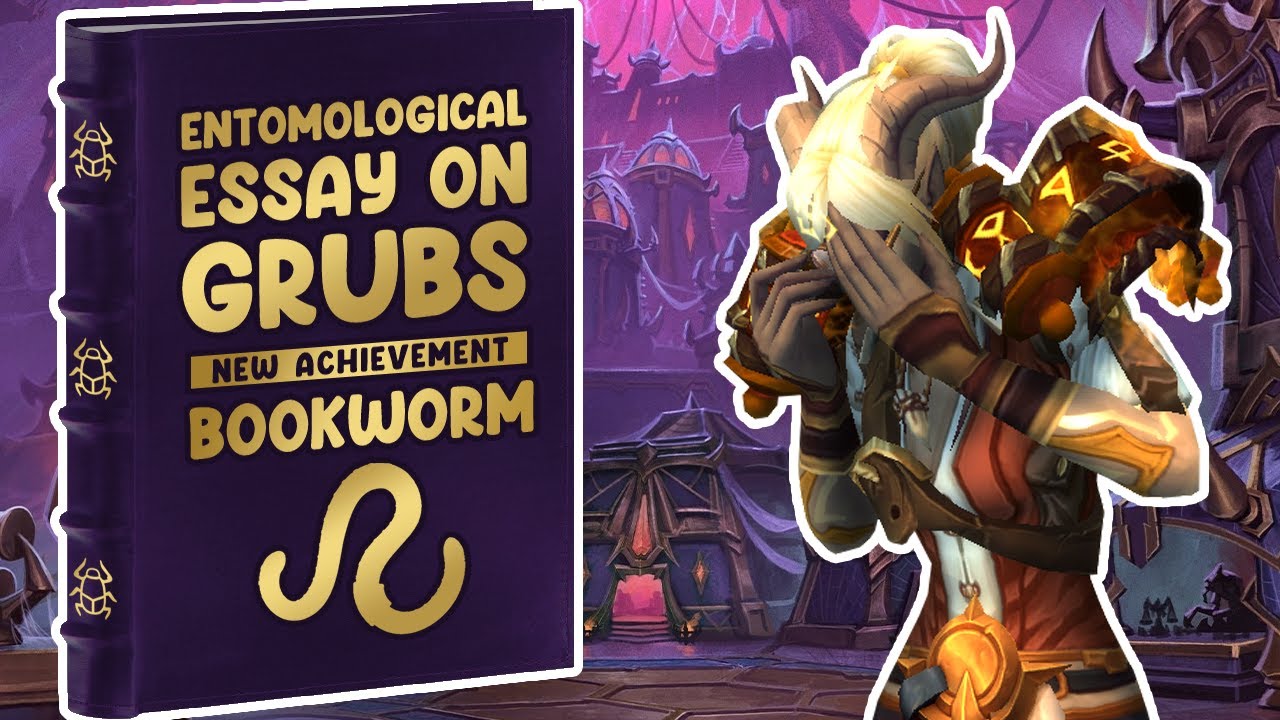 Bookworm Achievement | Entomological Essay on Grubs - YouTube